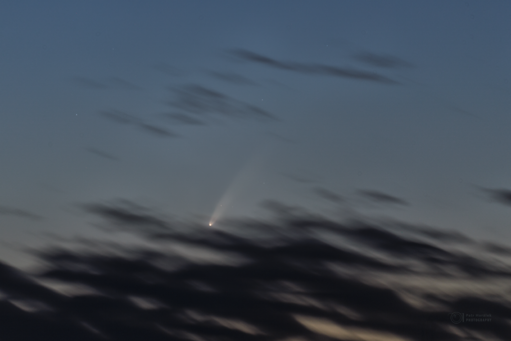 Comet in Morning Glare - Petr Horálek Photography